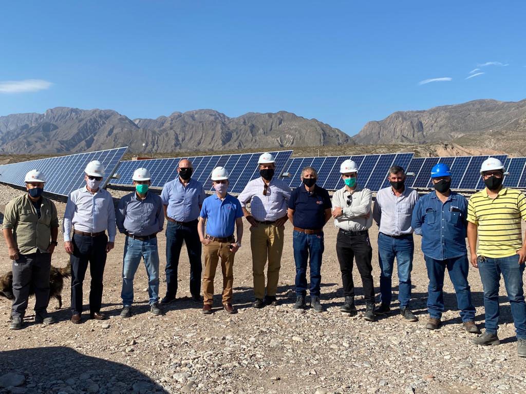 IMPSA authorities visited the company's projects in San Juan. - IMPSA