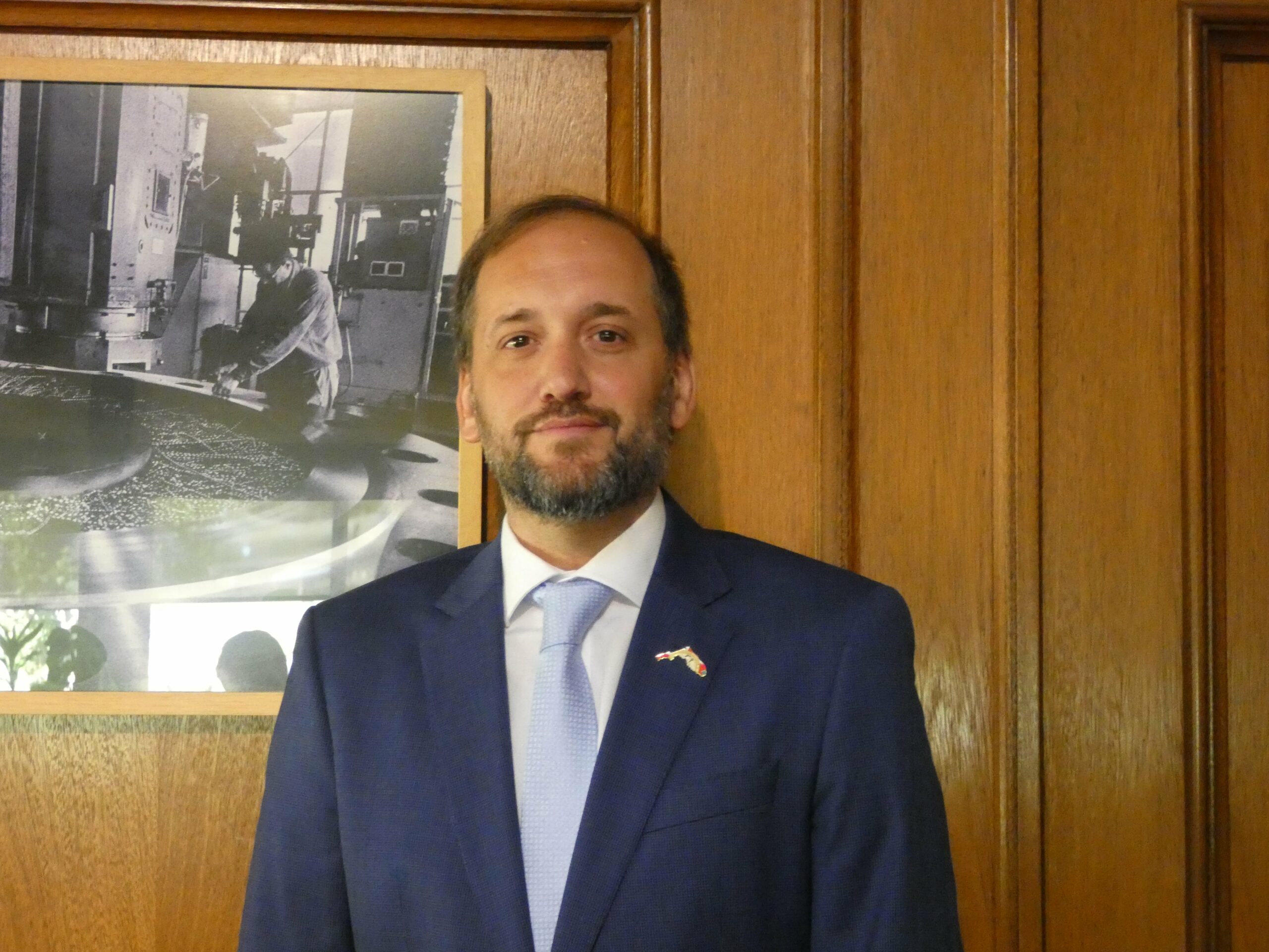 Juan Manuel Dominguez, IMPSA's Vice President, leads the Argentina Chapter of the Argentine ...